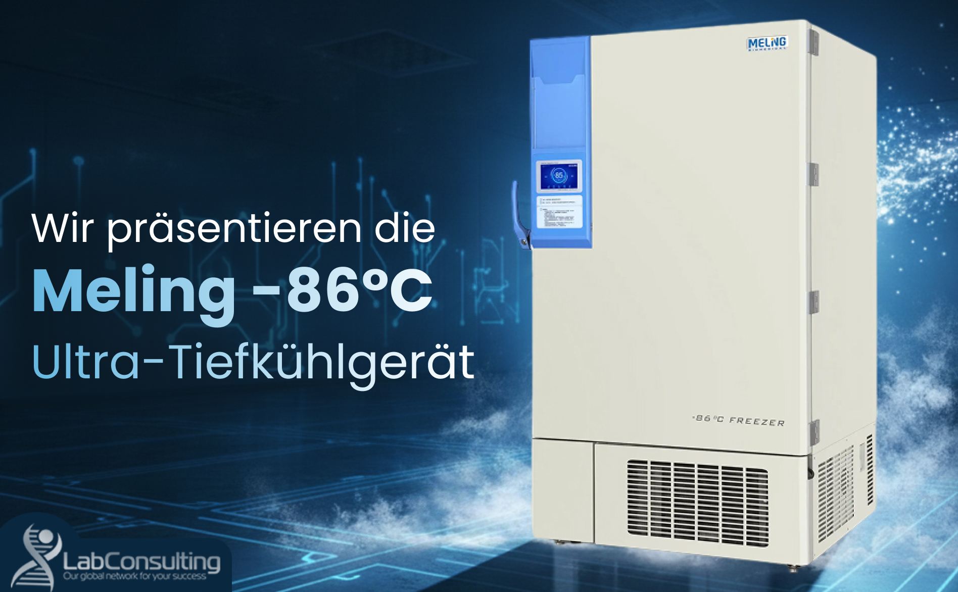 Meling -86° Ultra-Tiefkühltruhe | LabConsulting